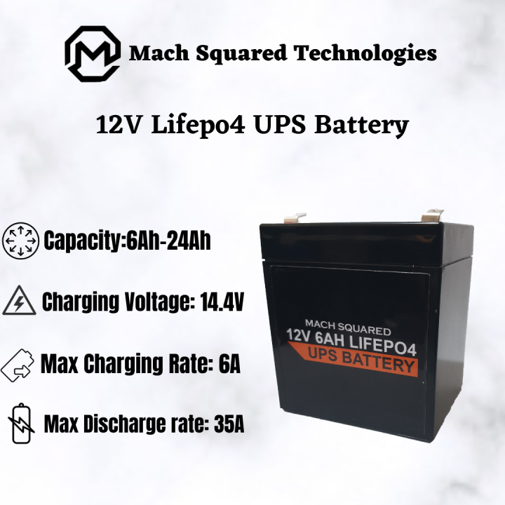12V UPS Lifepo4 Battery (Plug and Play) | Lazada PH