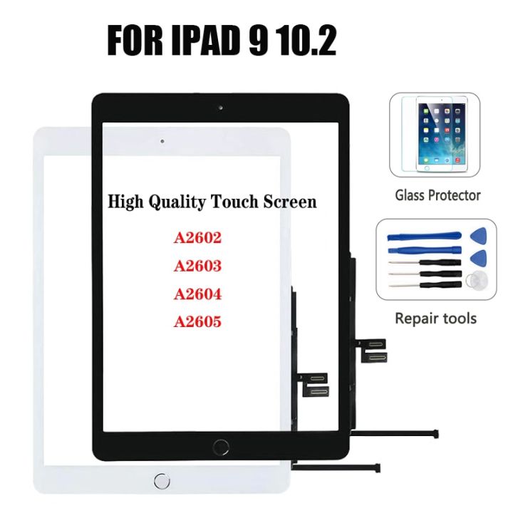 For Ipad 9 9Th 10.2“ 2021 Front Touch Screen Digitizer Glass Sensor Replacement Display A2602 ...