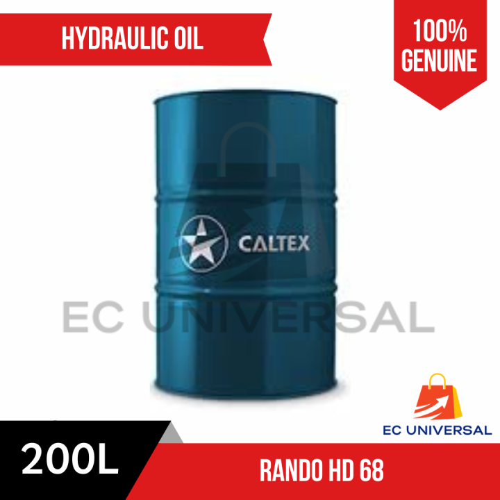 Caltex Hydraulic Oil 68 Rando HD 68 (200L) Liters Drum | EC Universal ...