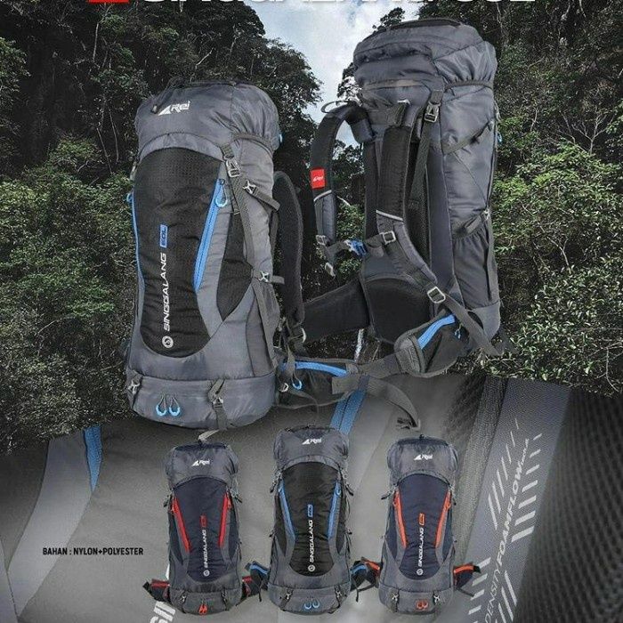 TAS CARRIER REI TERBARU SINGGALANG 60L ORIGINAL PRODUCT TAS GUNUNG ...