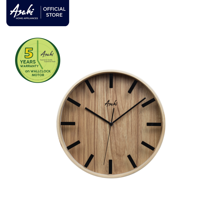 Asahi W 7009 Round Wall Clock 12 inches | Lazada PH
