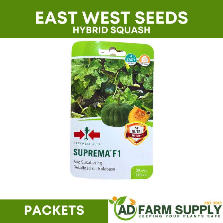 Suprema F1 / Squash, East West Seed - Packets | Lazada PH