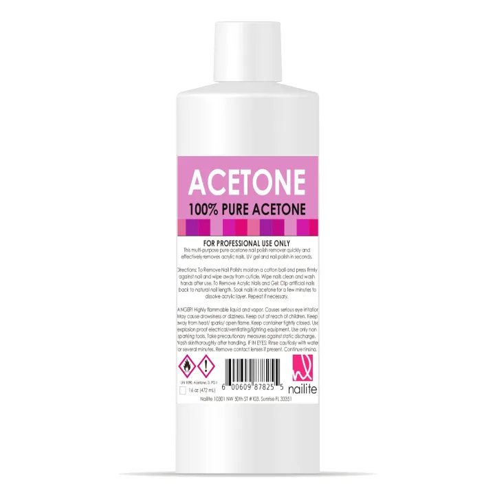 Remover – 100% Pure Acetone, Quick Professional Ultra-Powerful Remover ...