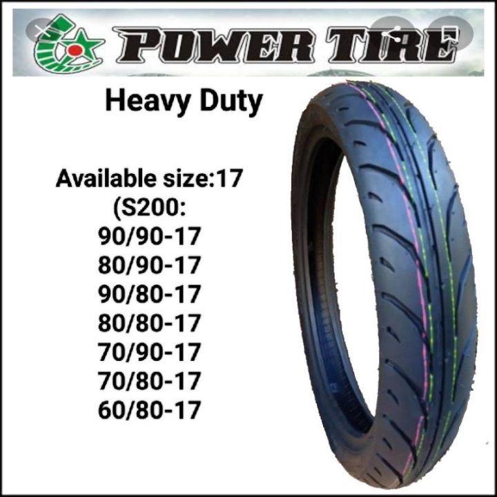 Power Tire Heavy duty (S200: Size 17 tubeless Free Tire sealant Pito ...