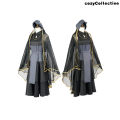 DUDU Naruto Hyuga Hinata cos Black Wedding Dress Role-Playing Clothes ...