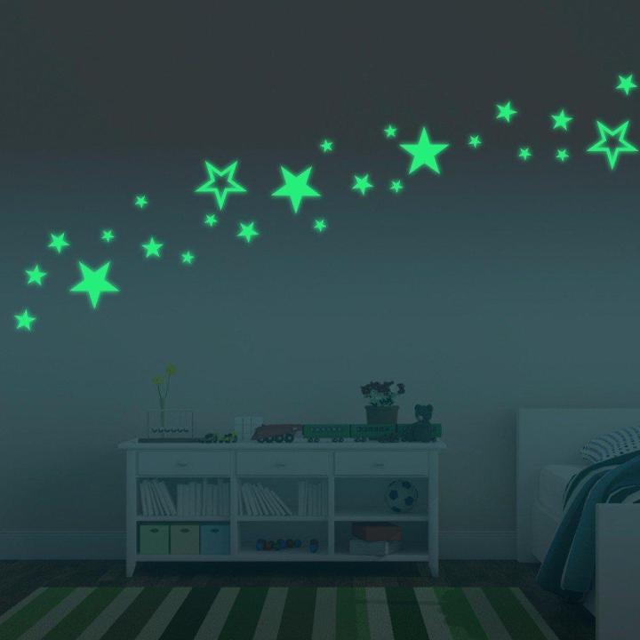 Sticker Glow In The Dark Wallpaper Dinding Sticker Menyala | Lazada ...