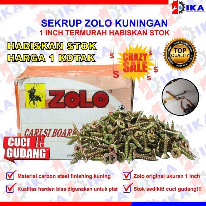 SKRUP SEKRUP KUNING 1 INCH / 5 CM GRC / CALCIBOARD SCREWS - GUDANG ...