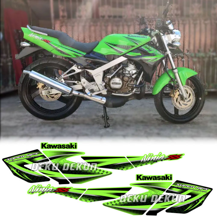 Stiker Ninja Ss Hijau 2012 Cuting Mesin Kuat divernis | Lazada Indonesia