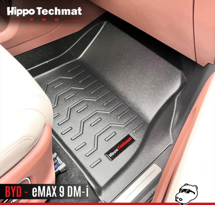 BYD Emax 9 DM-i 2025 to 2027 Hippo Techmat Pro Series Deep Dish Floor ...