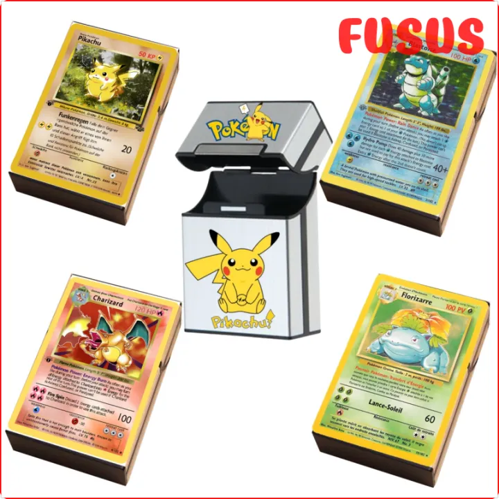 [FUSO] New Pokemon Cigarette Case Anime Cute Pikachu Charizard Squirtle ...