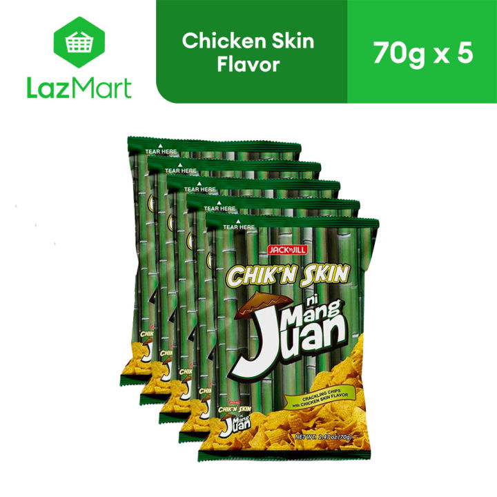 ChikN Skin Ni Mang Juan 70g Buddy Size - Pack of 5 | Lazada PH