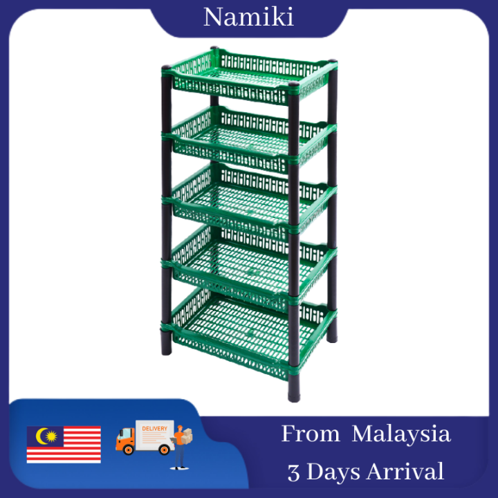Namiki Multi-layer Plastic Storage Rack - Random Color | Lazada