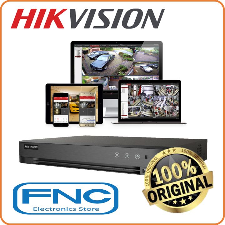 HIKVISION iDS-7208HUHI-M2/S Analog 8CH 8MP 4K H.265 1U 5 IN 1 Signals ...