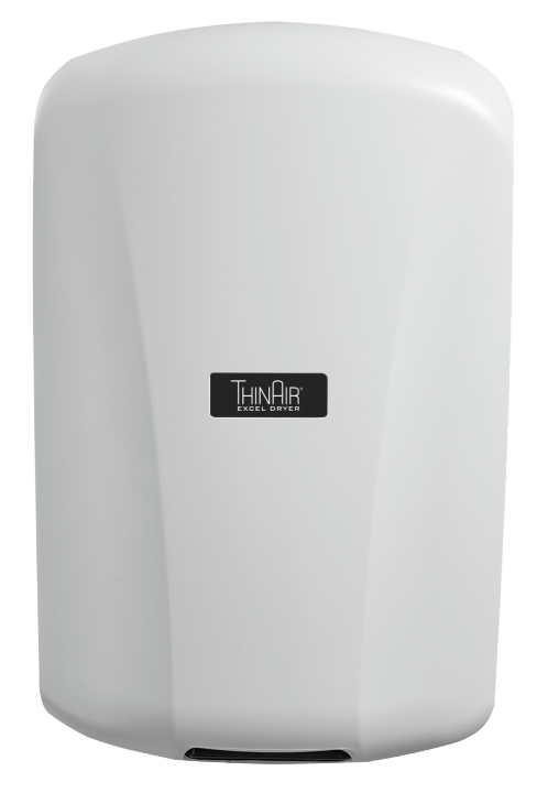 XLERATOR Thin Air White Automatic Hand Dryer Hand Blower Infrared ...
