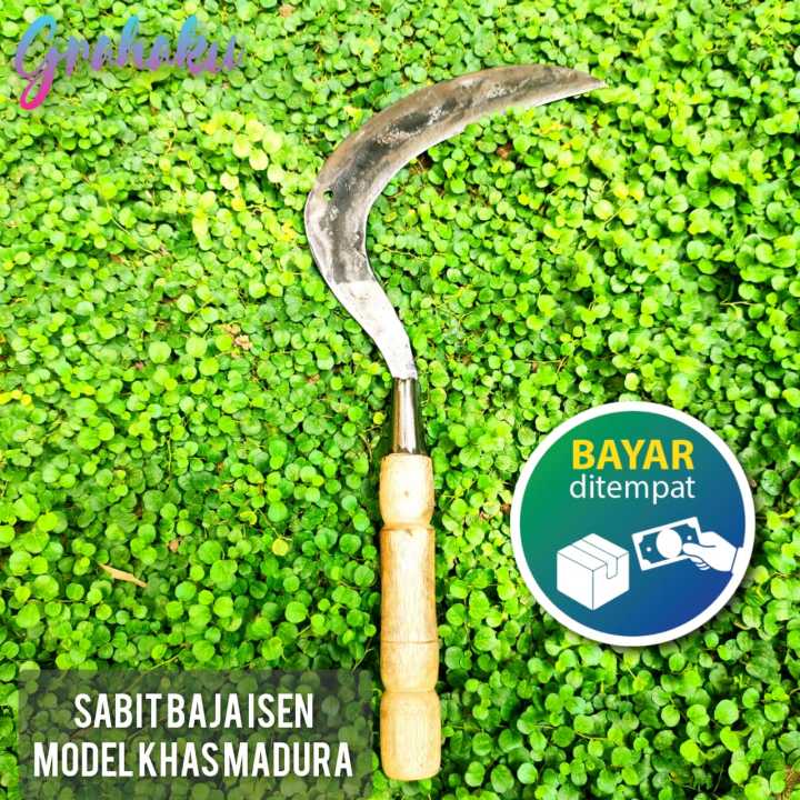 (Baja Isen ) Arit Madura Pemotong Rumput Dan Padi - Sabit Model ...