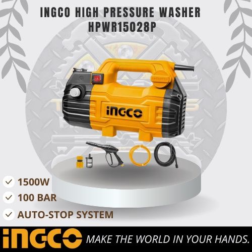INGCO HIGH PRESSURE WASHER 1500W | HPWR15028 | ING-POWERTOOLS | Lazada PH