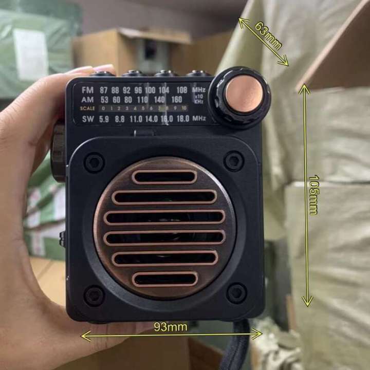 Radio Hong* New Model Radio Mini Small Multi-Band Fm/Am/Sw Multi ...