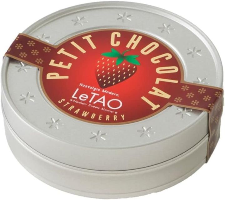 LeTAO Petit Chocolat Strawberry สตอเบอรี่เคลือบไวท์ช็อคโกแลต จากญี่ปุ่น ...