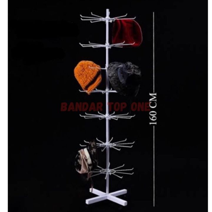 Rak Display 7 susun /Rak Putar 7 susun / Matahari 7 susun / Gantungan ...