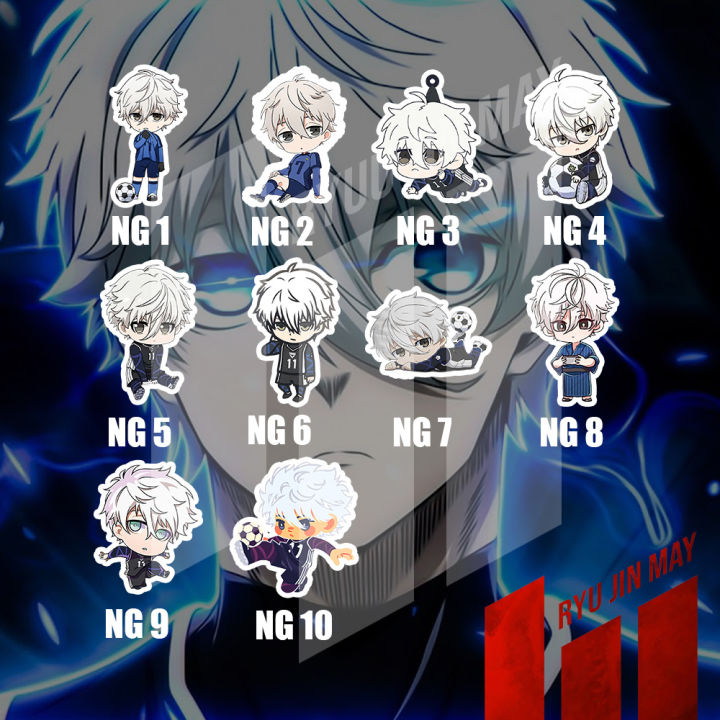 Sticker Anime - Blue Lock - Seishiro Nagi | Lazada Indonesia