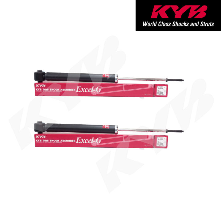 KYB 3430068 for Hyundai Accent, Rio 2019 - 2021 Set of 2 Rear Gas Shock ...