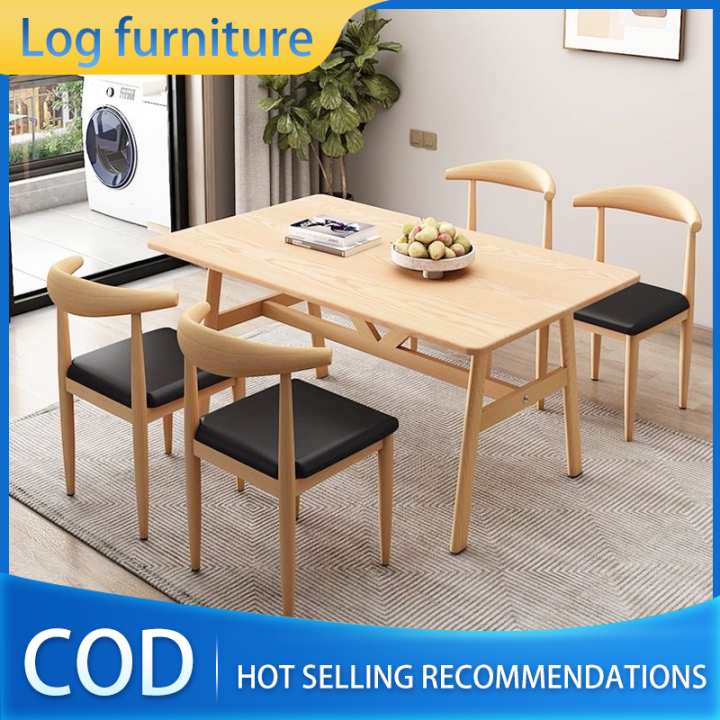 Wood Dining Table Set Furniture Wooden Tables Table And Chair ...