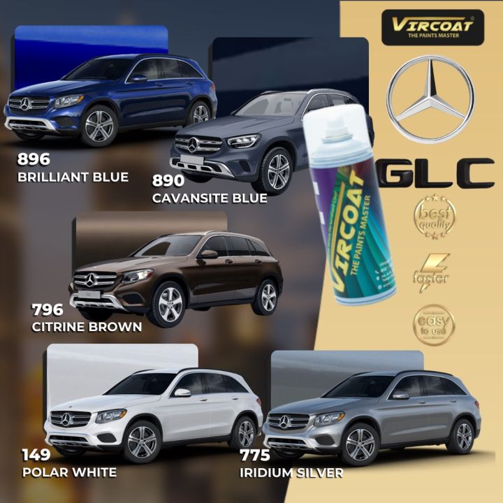 [Mercedes GLC] VIRCOAT Aerosol Spray 2K Paint/ Car Body Touch Up Paint ...