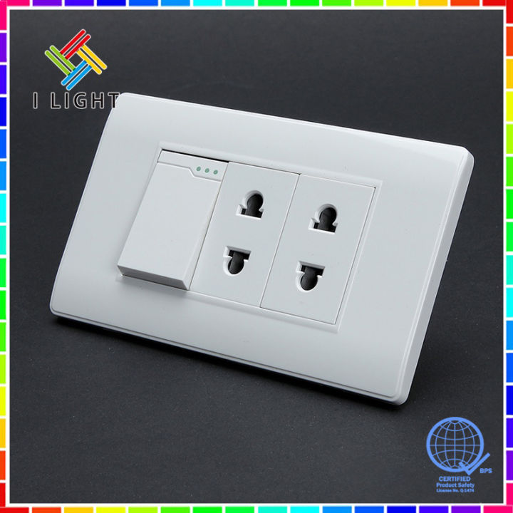 （Fast delivery）Wise series Universal Multi-functional switch socket 2 ...