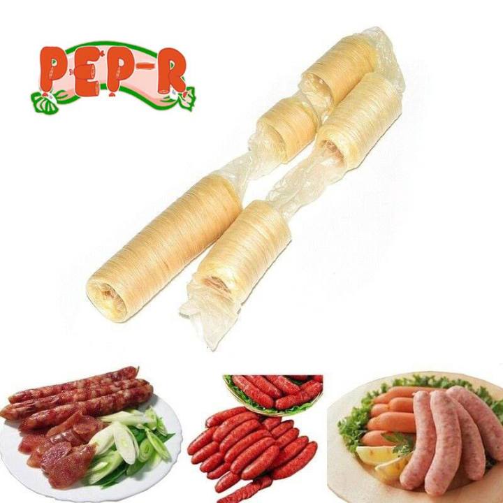22mm Edible - Collagen Sausage / Longganisa Casing 15 meters | Lazada PH