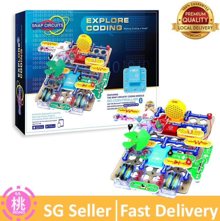 Snap Circuits Explore Coding, STEM Building Toy for Ages 8 + | Lazada ...