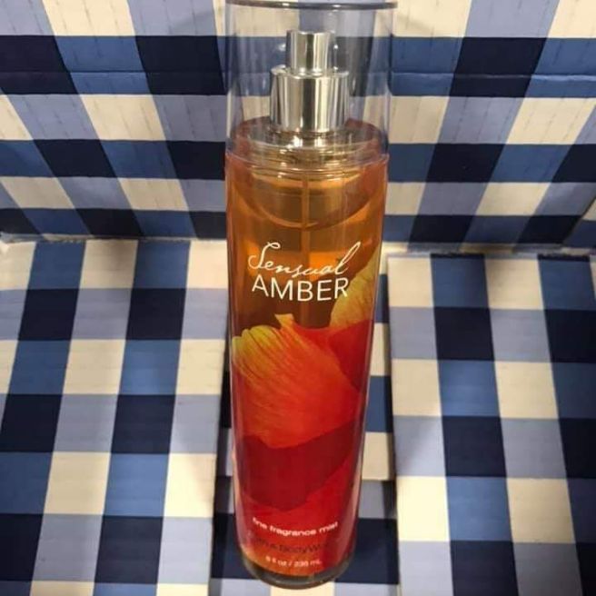 Bath & Body Works Sensual Amber Fine Fragrance Mist (236mL) | Lazada PH