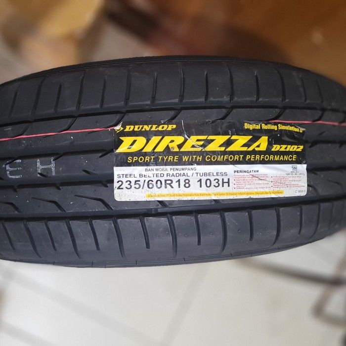 Ban Mobil Dunlop 235/60 R18 Direza DZ102 Ban All New CRV Turbo | Lazada Indonesia