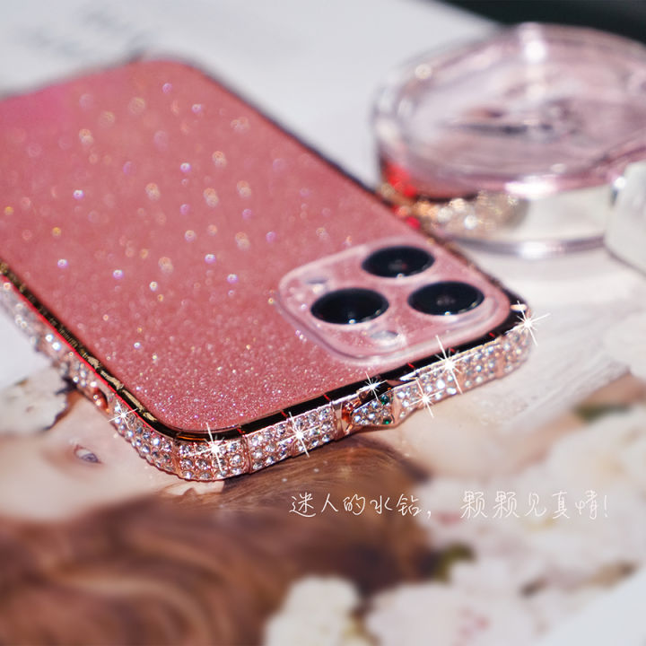 For iPhone 16 15 14 13 12 11 Pro Max X XR Xs 8 7 Plus SE Case Diamond ...