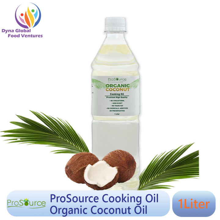 ProSource Organic Coconut Cooking Oil 1Liter | Lazada PH