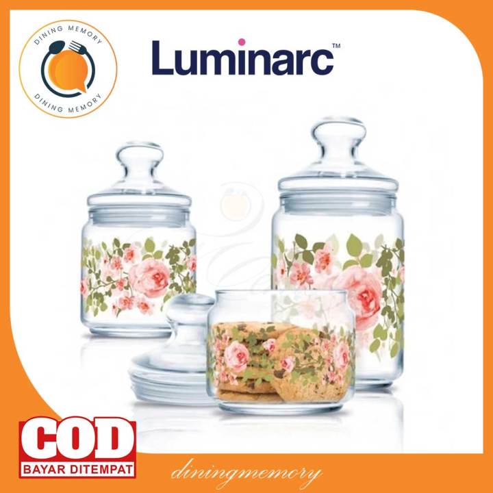 Luminarc Toples Kaca Lupin Club Jar Set per Pcs | Lazada Indonesia