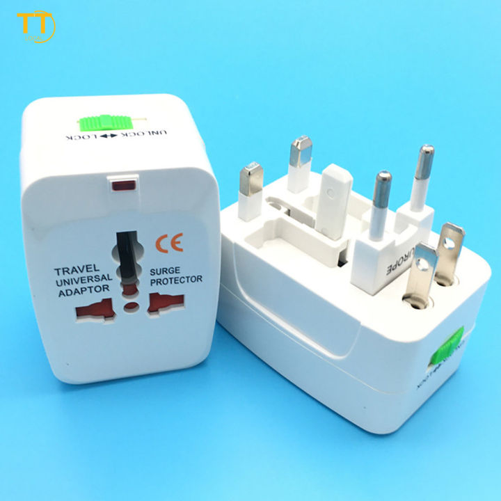 Tri-Town Universal AC Travel Power Plug Conversion Adaptor Power ...