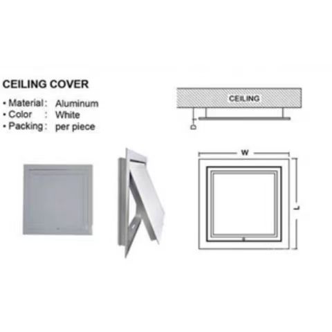 LZD Aluminum alloy access port cover ceiling ceiling central air ...