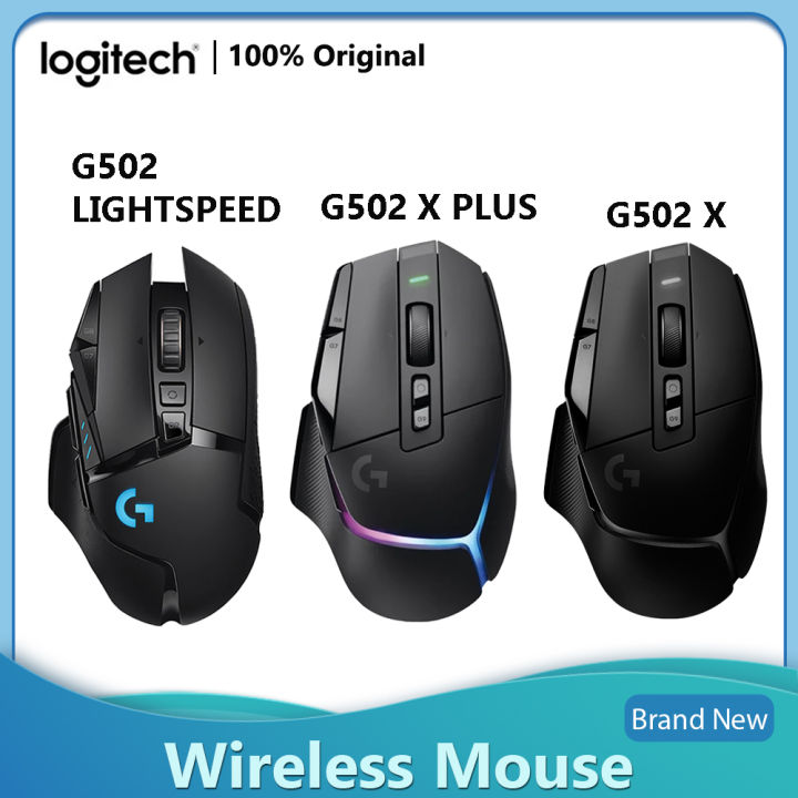 Logitech LIGHTSPEED Gaming G502 X PLUS Wireless 2.4GHz HERO 25600DPI ...