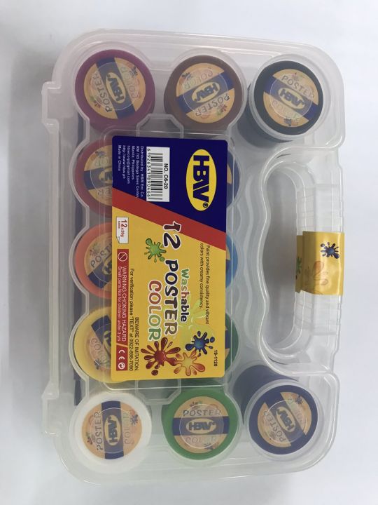 HBW Poster Color Paint 12's | Lazada PH