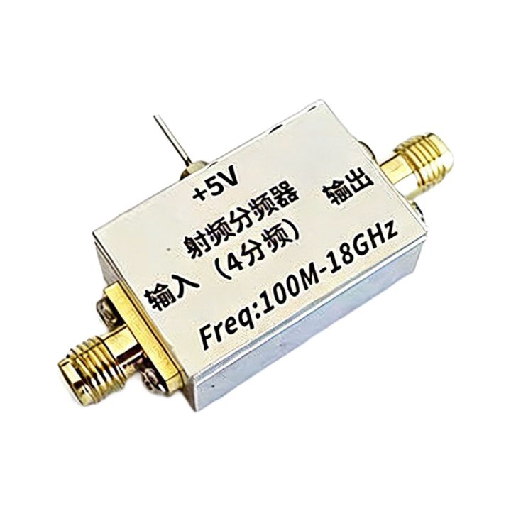 TURE Broadband Prescaler Divider 100MHz-18GHz Frequency Division-By-4 ...