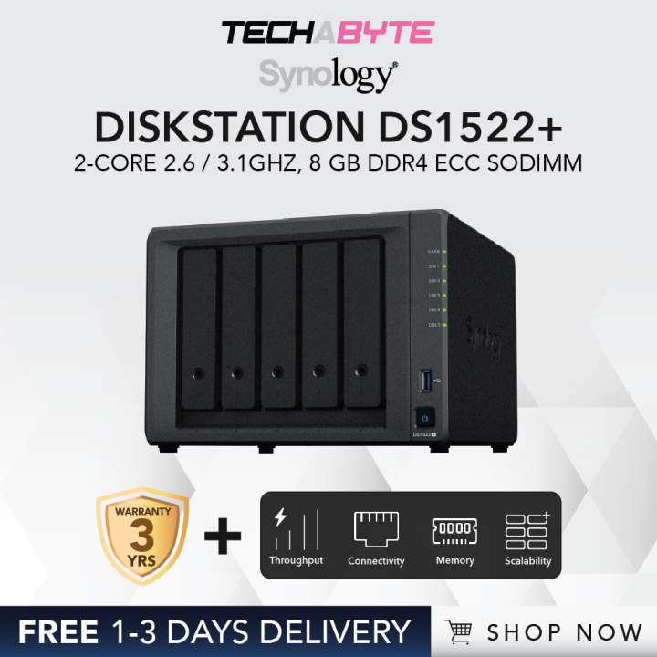 Synology DS1522 | DiskStation | Lazada