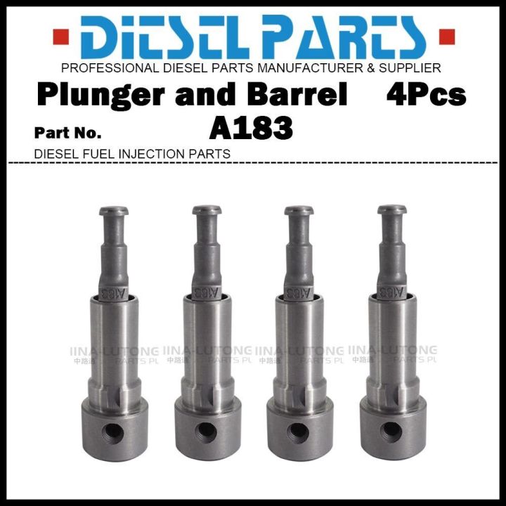 4Pcs Plunger at Barrel A183 131152-5320 para sa HINO W04D NISSAN FE6 ...