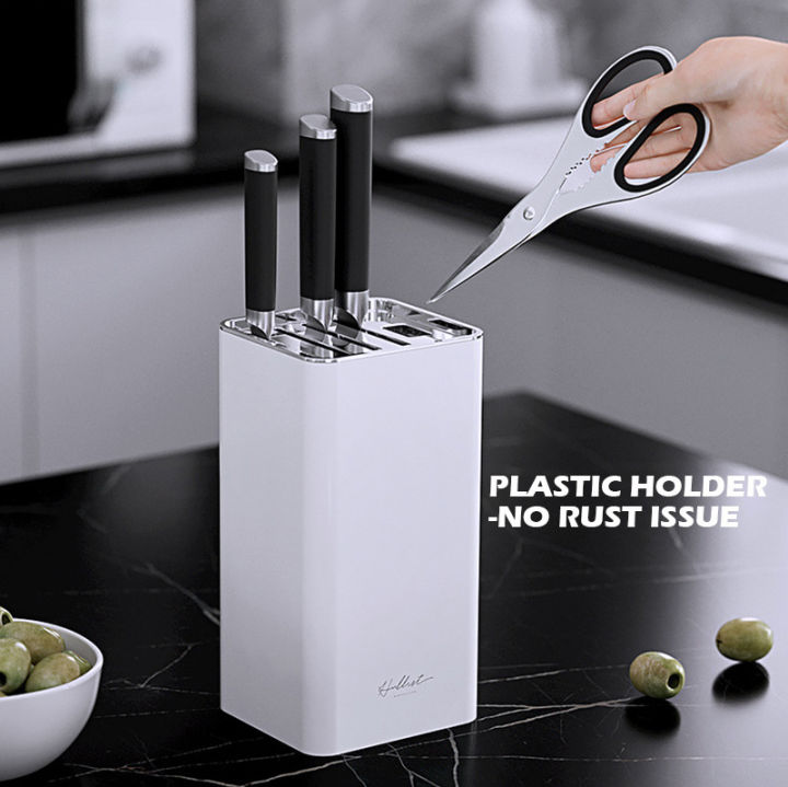 Lefang Kitchen Knife Holder for Safe, Knife Storage Countertop ...