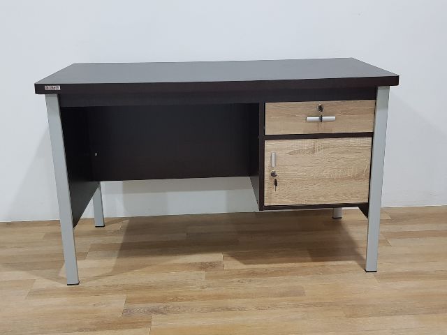 MEJA KANTOR / MEJA TULIS / MEJA TULIS / MEJA GURU KAKI BESI 120 CM ...