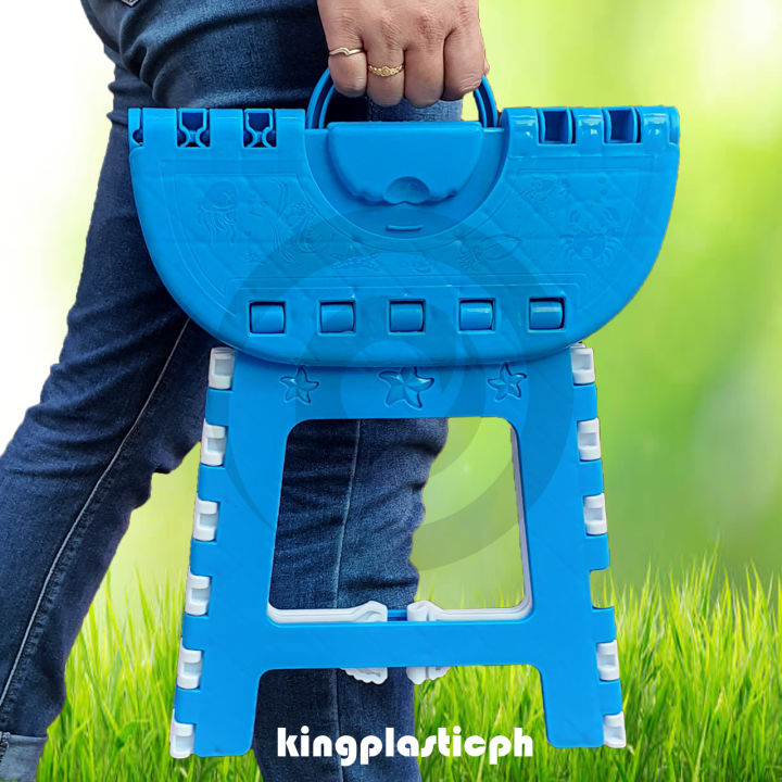 Foldable Chair with Handle Folding Stool Folding Chair | Lazada PH