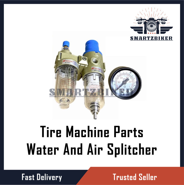 ( Water & Air Splitcher - With Meter ) Motorcycle Tyre Machine Part ...