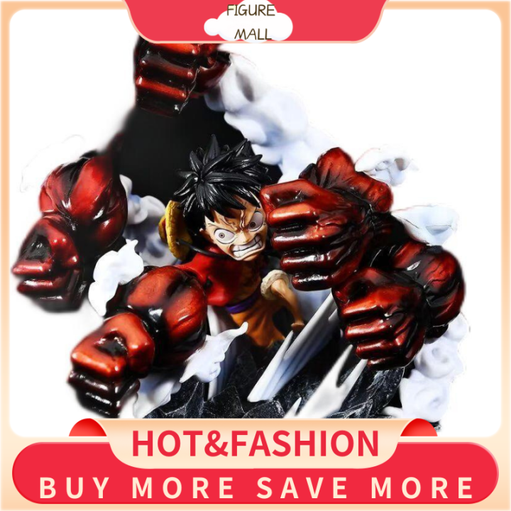 ONE PIECE Figure Nika Luffy 5th Gear Onigashima Anime Model Ornament ...