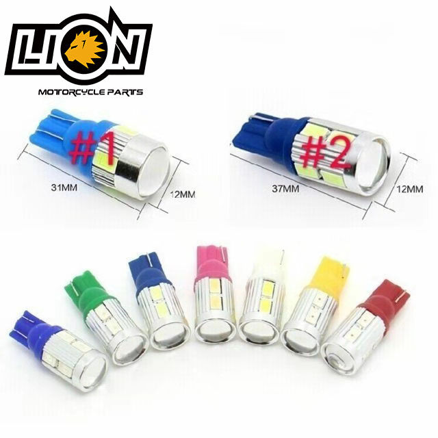 LION Motorcycle LED Light Park Light Pair Peanut Bulb(#1) | Lazada PH