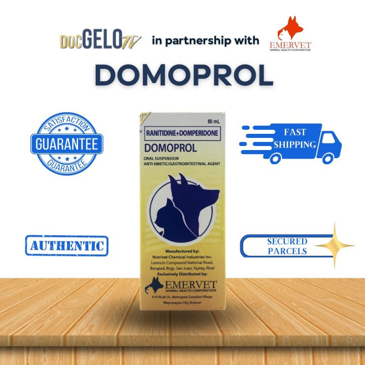 DOMOPROL (Ranitidine+Domperidone) Oral Suspension Anti-Emetic ...