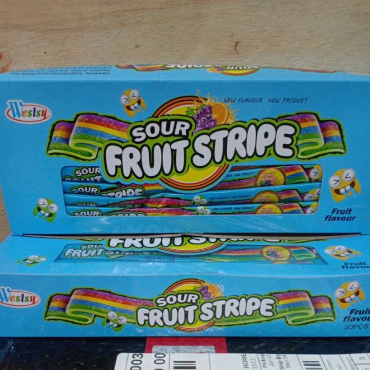 sour fruit stripe,30 pcs | Lazada PH